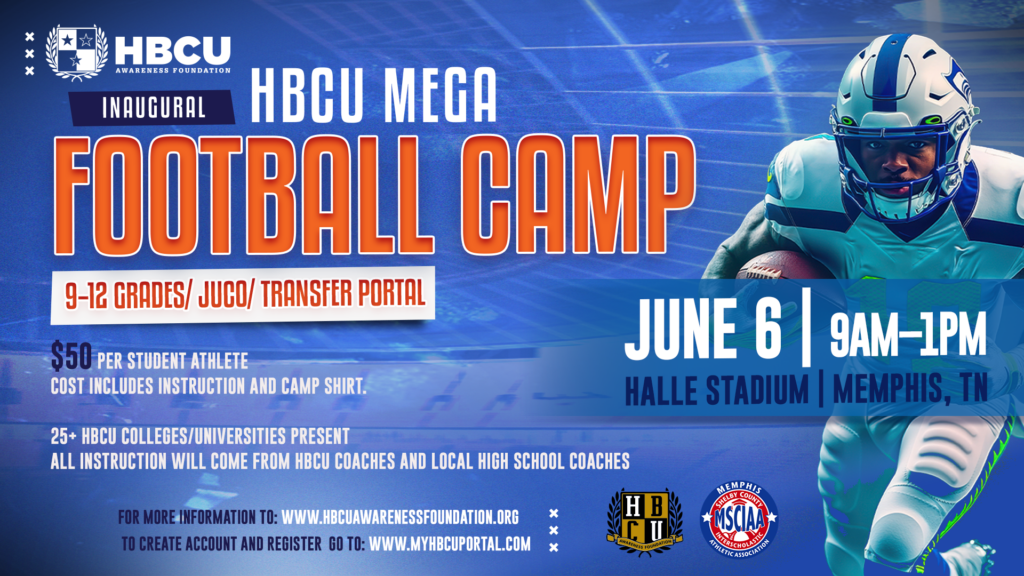 Inaugural HBCU Mega Football Camp - HBCU Awareness Foundation